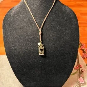 Green Earth | Jewelry | Green Earth Whimsygoth Cottagecore Gold Corded ...